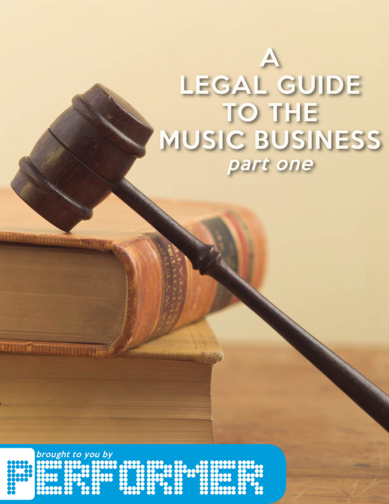 Download Performer’s FREE Legal Guide to the Music Business | Performer Mag