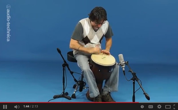 WATCH: Latin Percussion Recording Techniques From Audio-Technica ...