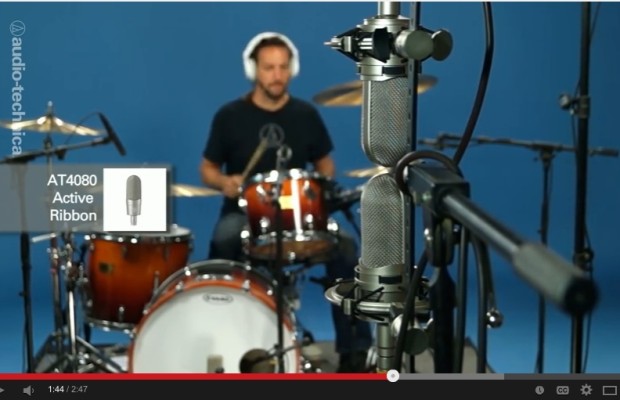 WATCH: Basic Drum Miking (The Full Kit) From Audio-Technica | Performer Mag