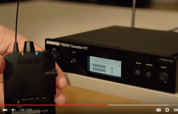 How to set up Shure PSM 300 Monitor System | Performer Mag