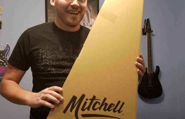 Mat from Artificial Fear Shreds on his new Mitchell MD400 Guitar ...