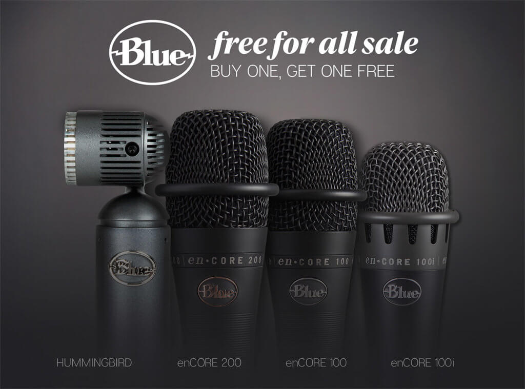 Blue Microphones Announces ‘Free For All’ Sale | Performer Mag