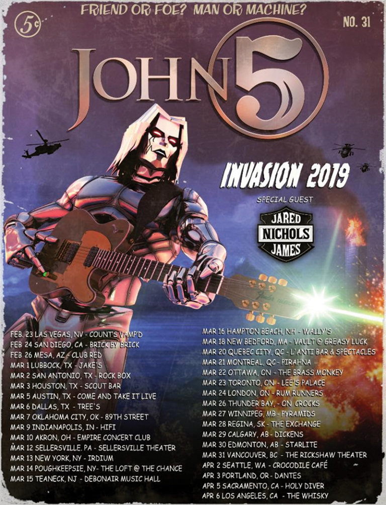 COVER STORY: John 5 Returns With New LP, New Tour and Advice for Live ...