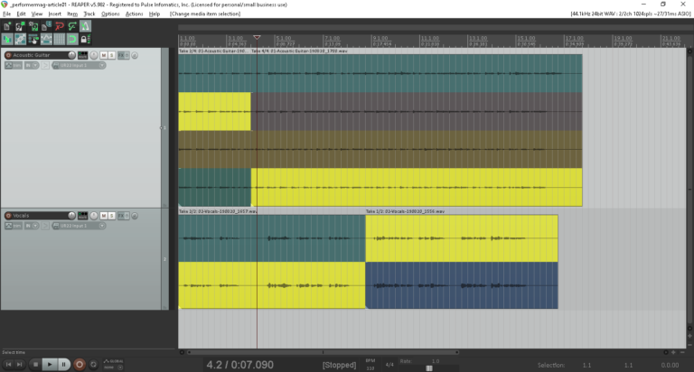 Introduction to Reaper for Songwriters | Performer Mag