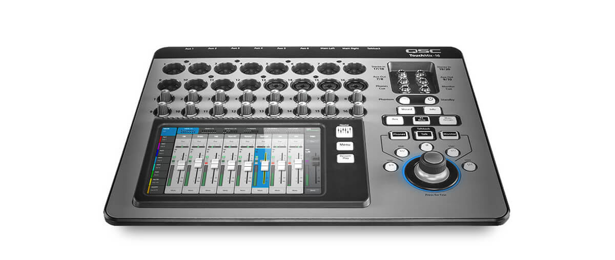 Enter to Win: QSC TouchMix-16 Compact Digital Mixer | Performer Mag